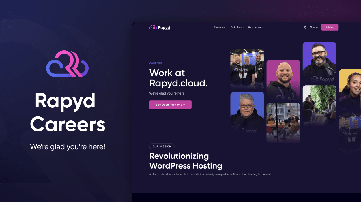 Work At Rapyd Cloud Join The Future Of Managed Wordpress Hosting