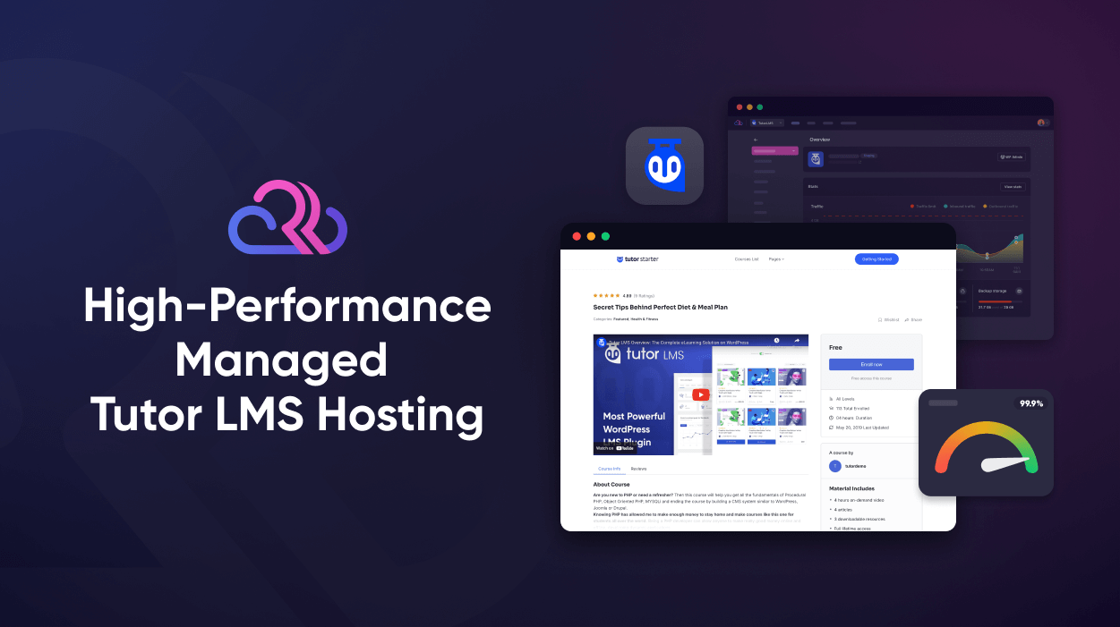 Managed Tutor LMS Hosting | Fast, Secure & Scalable